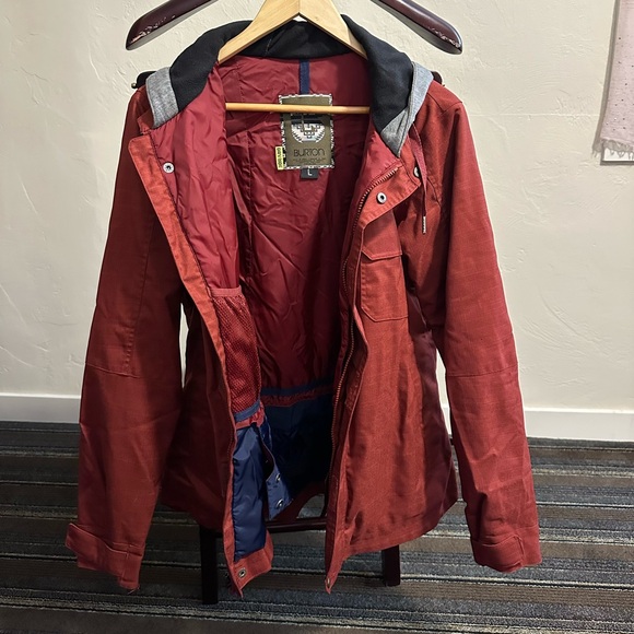 Burton | Jackets & Coats | Burton Dryride Maroon Jacket | Poshmark